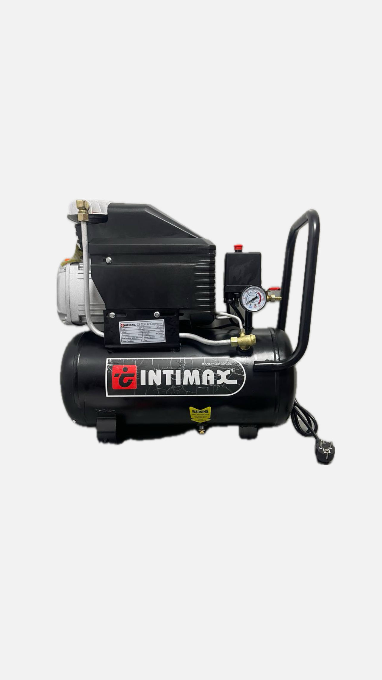 کمپرسور باد 30 لیتری روغنی اینتیمکس مدل INTIMAX 130130/30L - ابزار لایف