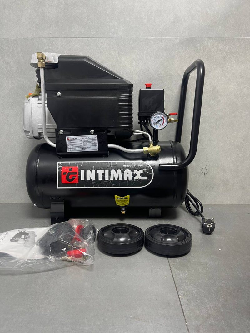 کمپرسور باد 30 لیتری روغنی اینتیمکس مدل INTIMAX 130130/30L - ابزار لایف