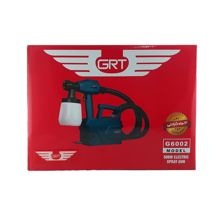 پیستوله برقی جی آر تی 500 وات مدل G6002 - ابزار لایف